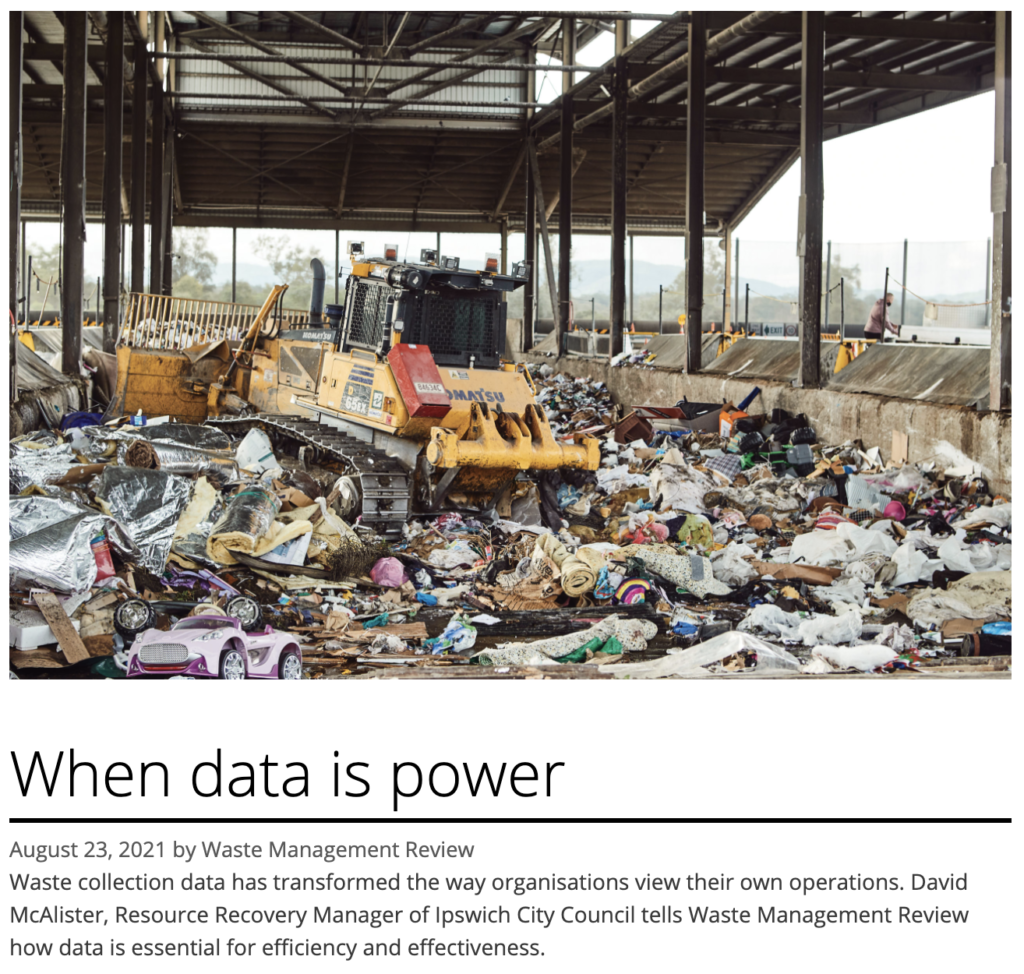 When Data is Power, Waste Management Review | Mandalay Technologies